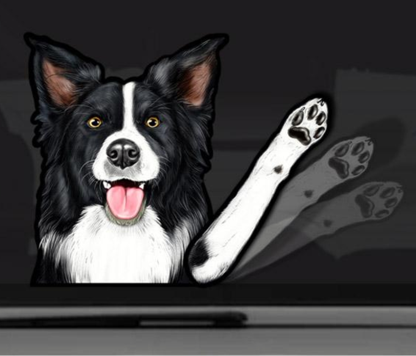 Doggie Sticker Test | Mr Biscuit